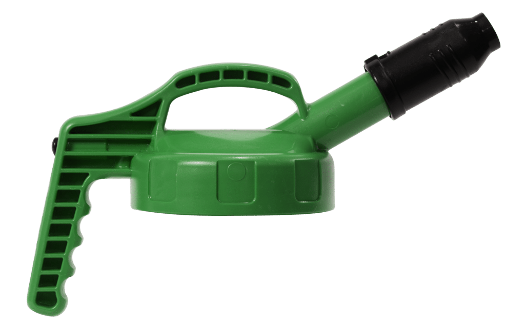 Item # LEX-SSMG, Xpel® Stumpy Spout Lid - Mid Green On Lubrication ...